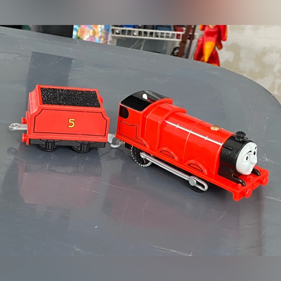Other | Thomas Train Friends James 5 Tender Motorized Trackmaster 213 ...